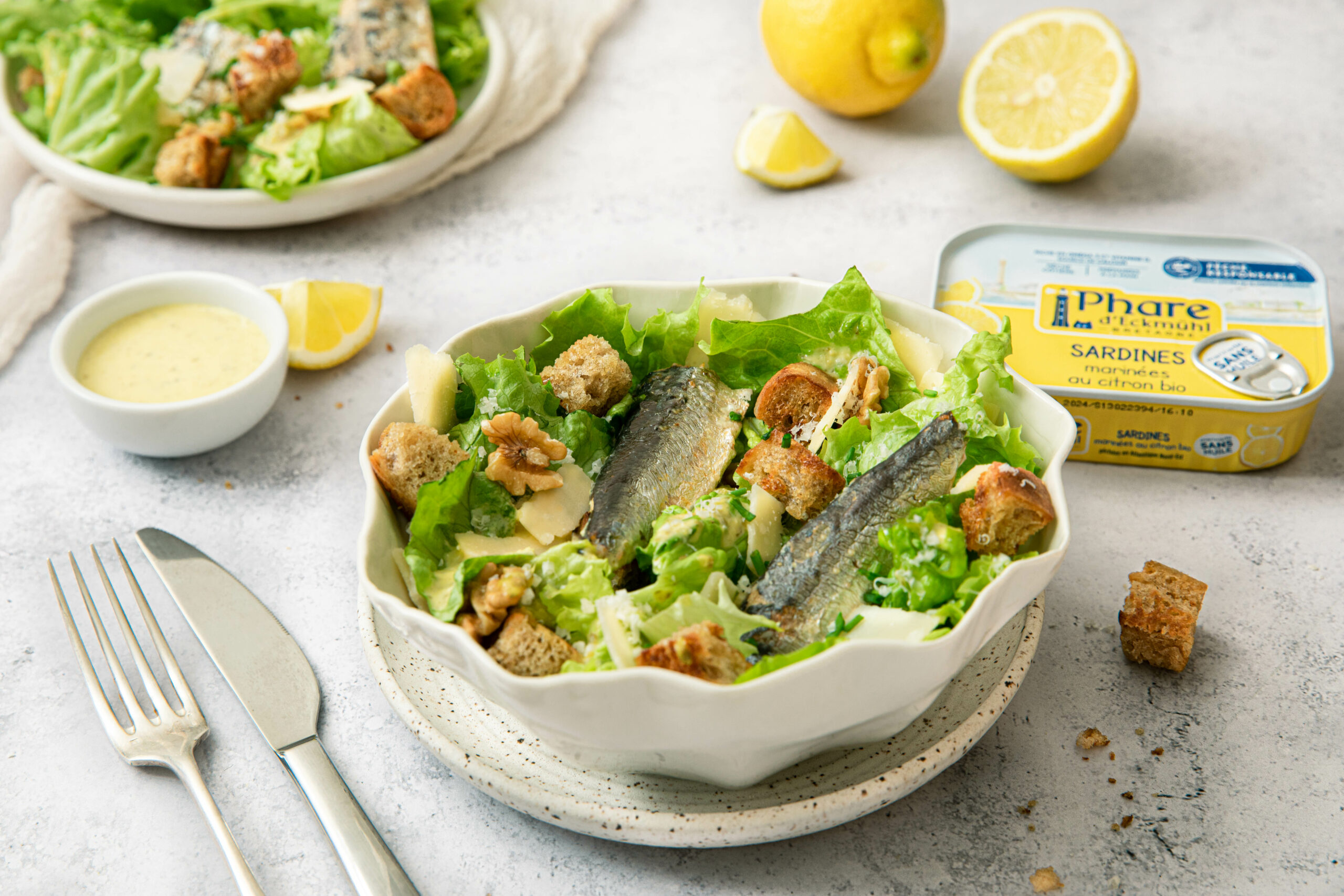 Nos nouvelles sardines marinade citron bio - Phare d’Eckmühl